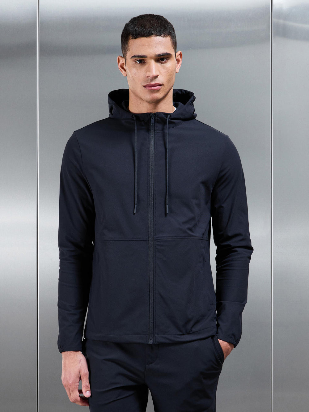 24 Hour Windbreaker in Navy | ARNE UK