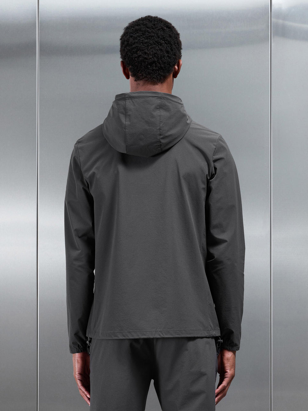 Active Technical Windbreaker in Grey | ARNE UK