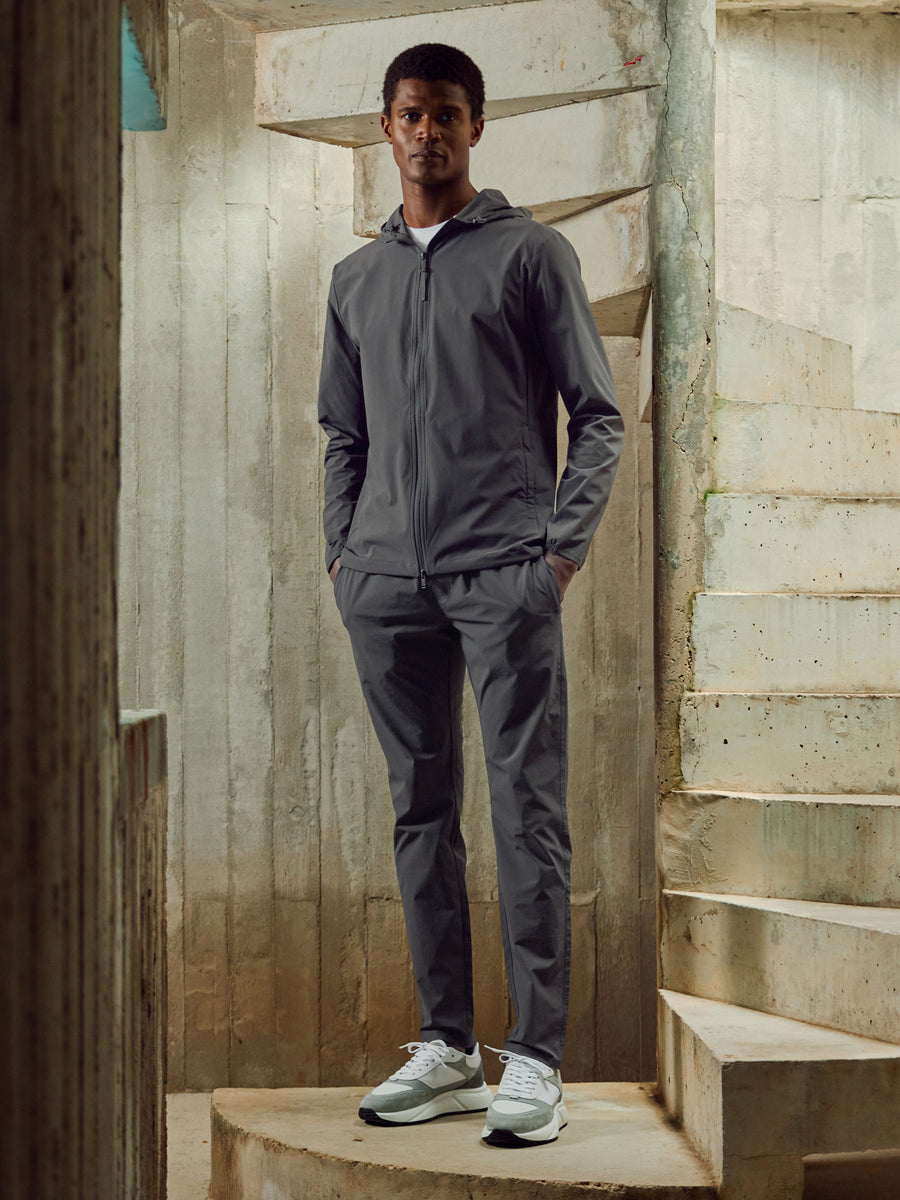 Active Technical Windbreaker in Grey | ARNE UK