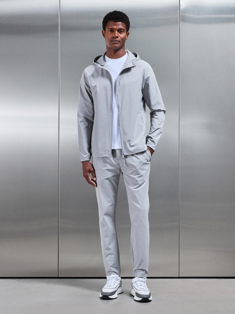 Active Technical Windbreaker in Mid Grey | ARNE UK