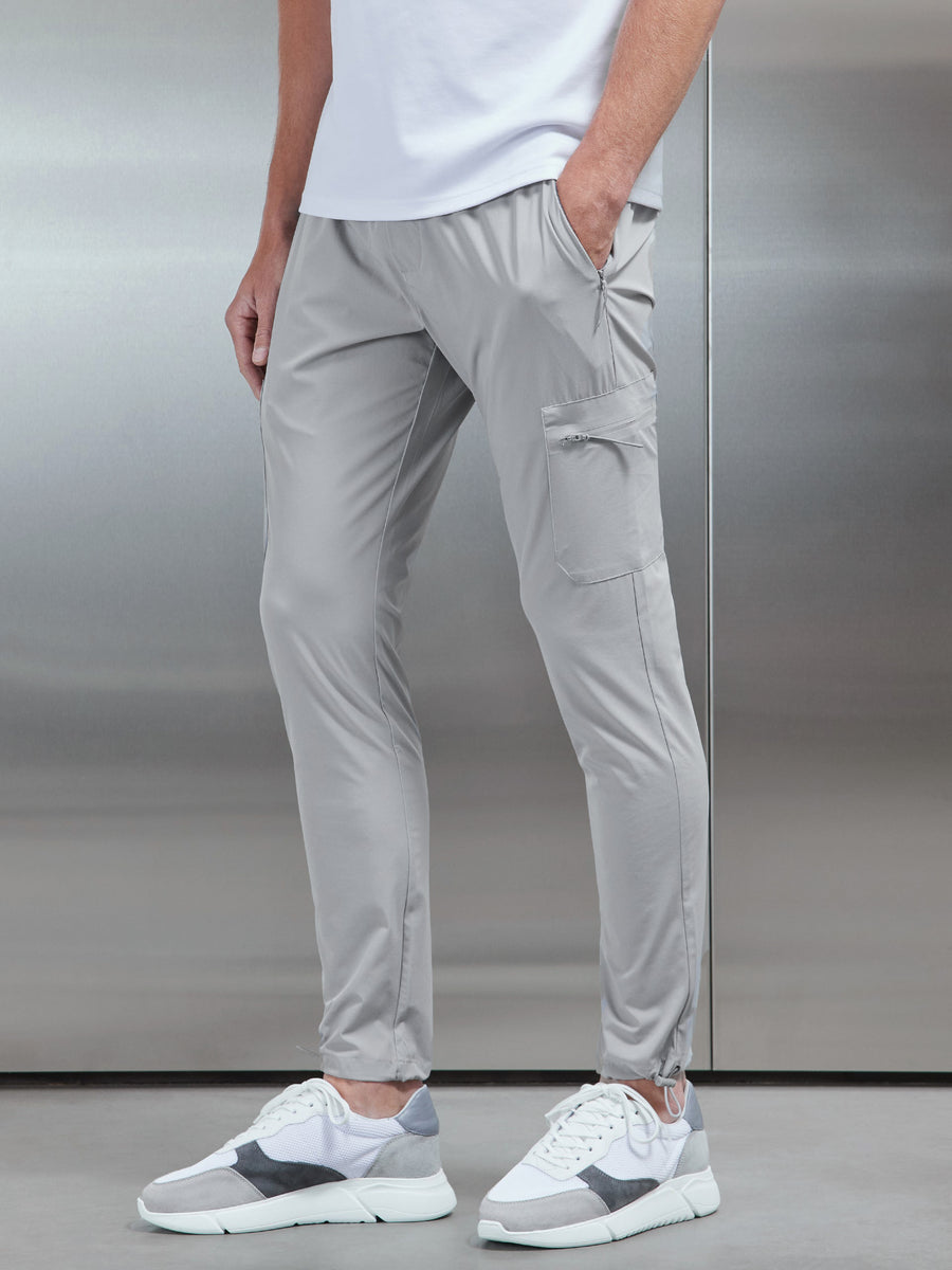 Active Technical Cargo Pant in Mid Grey | ARNE UK