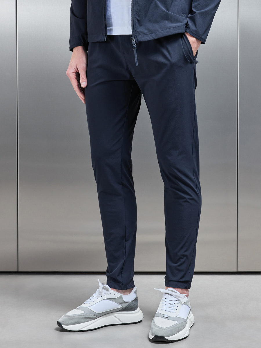 Active Technical Tapered Trackpant in Navy | ARNE UK