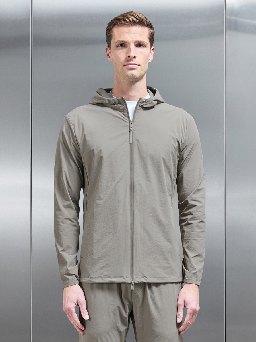 Active Technical Windbreaker in Olive | ARNE UK