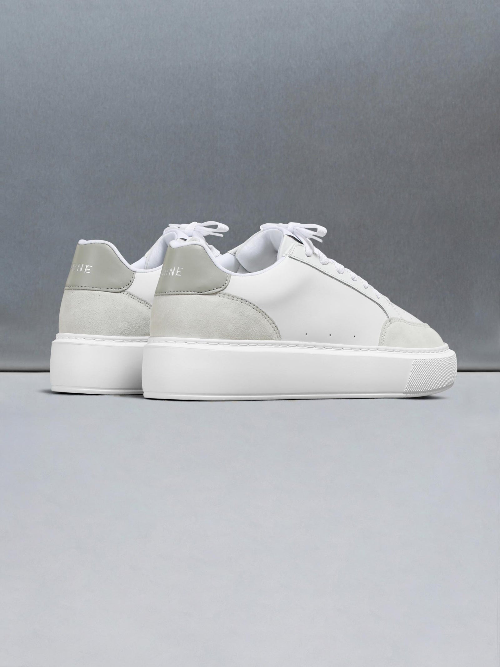 Court Trainer 2.0 in White Olive | ARNE UK