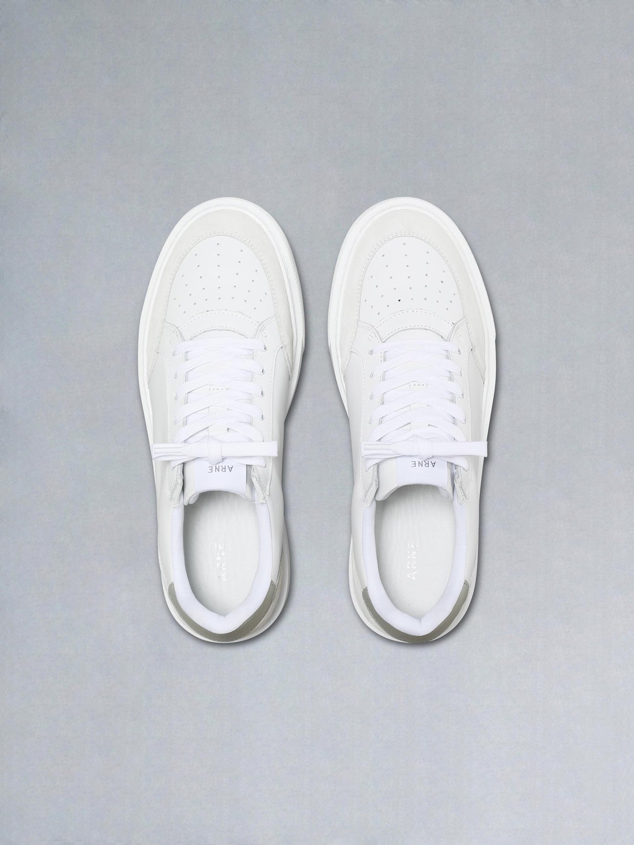 Court Trainer 2.0 in White Olive | ARNE UK
