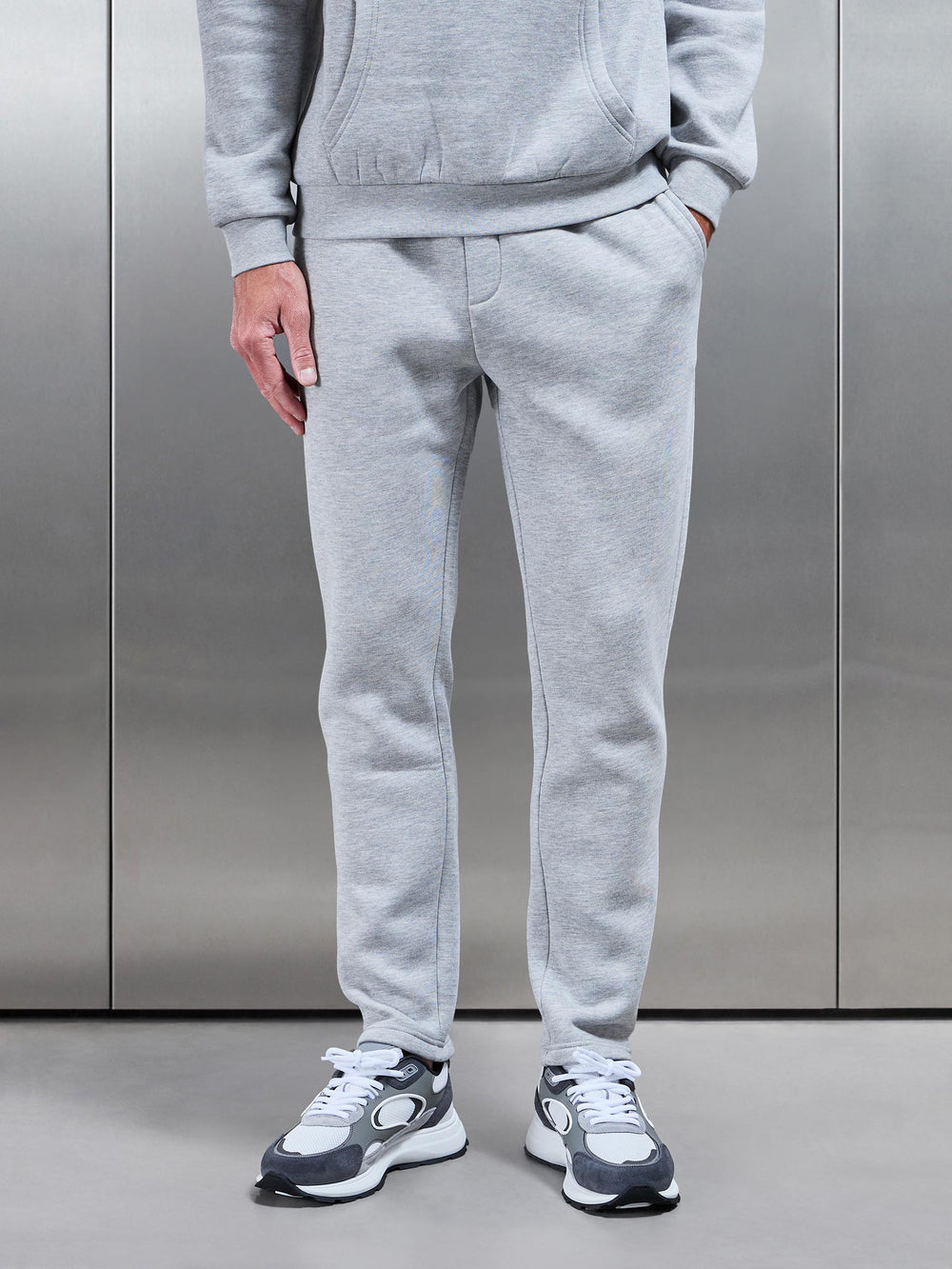 Essential Jogger in Marl Grey | ARNE UK