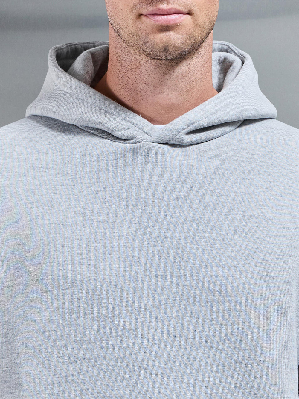 Essential Relaxed Hoodie in Marl Grey | ARNE UK