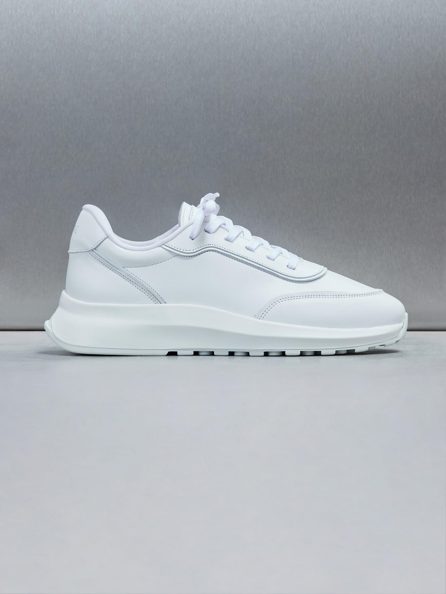 Low Runner in Triple White | ARNE UK
