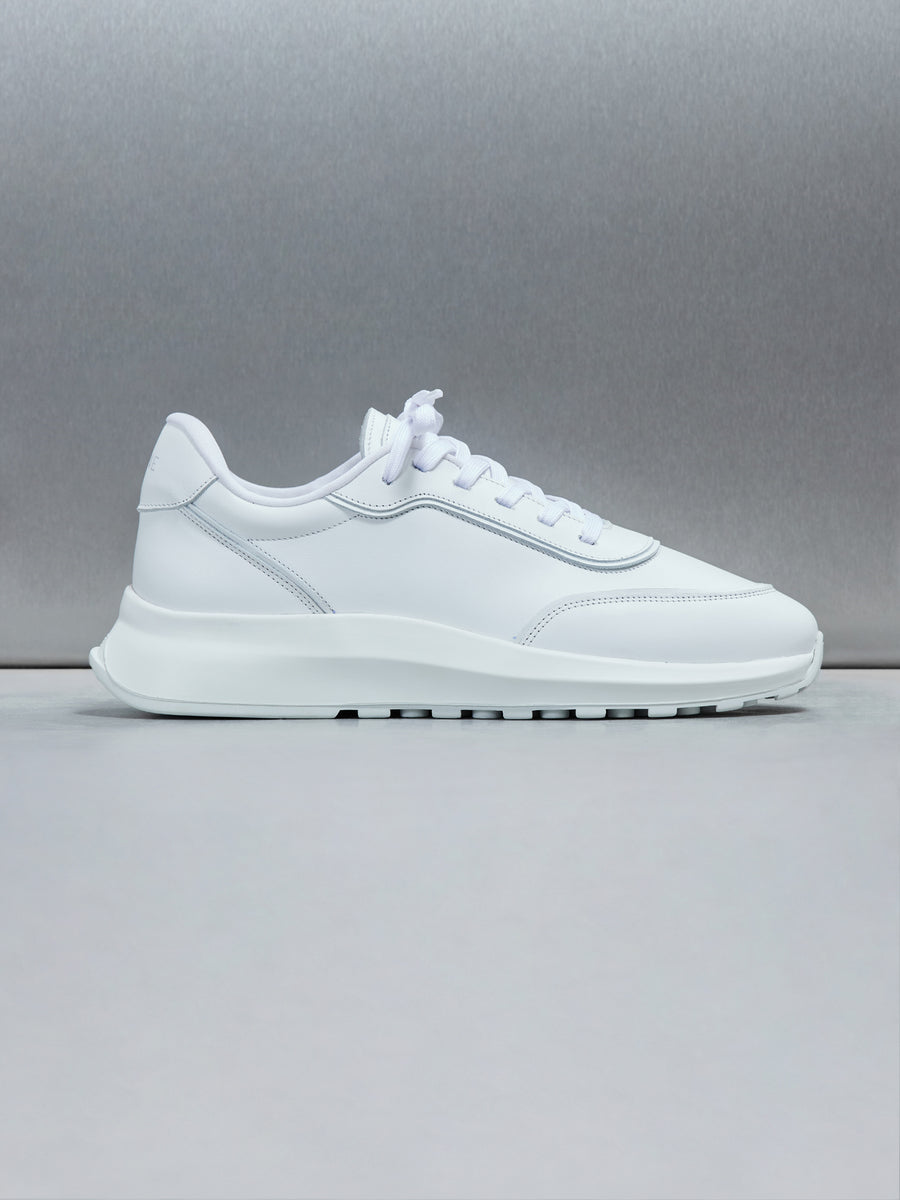 Low Runner in Triple White | ARNE UK