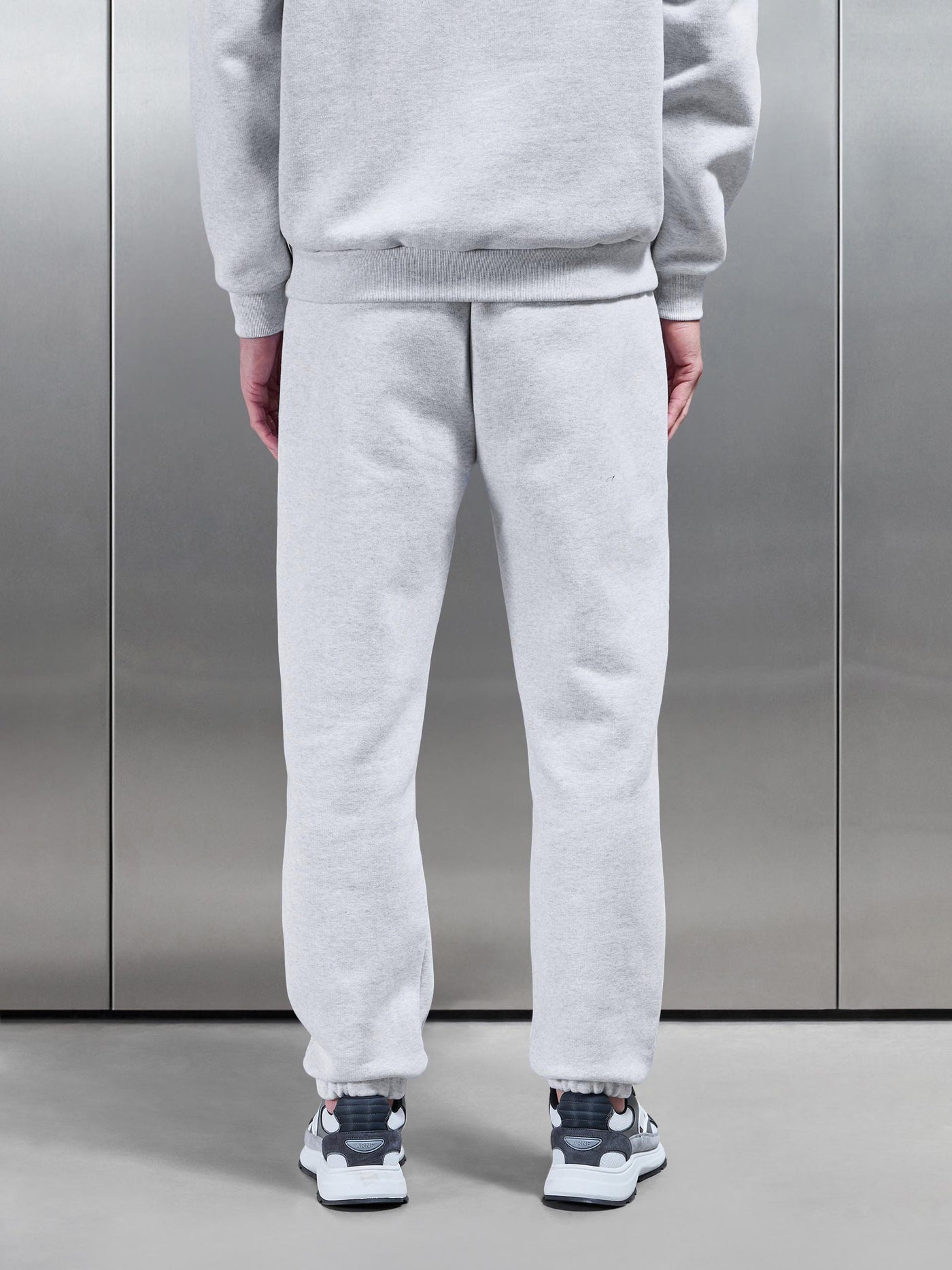 Relaxed Fit Jogger in Marl Grey | ARNE UK