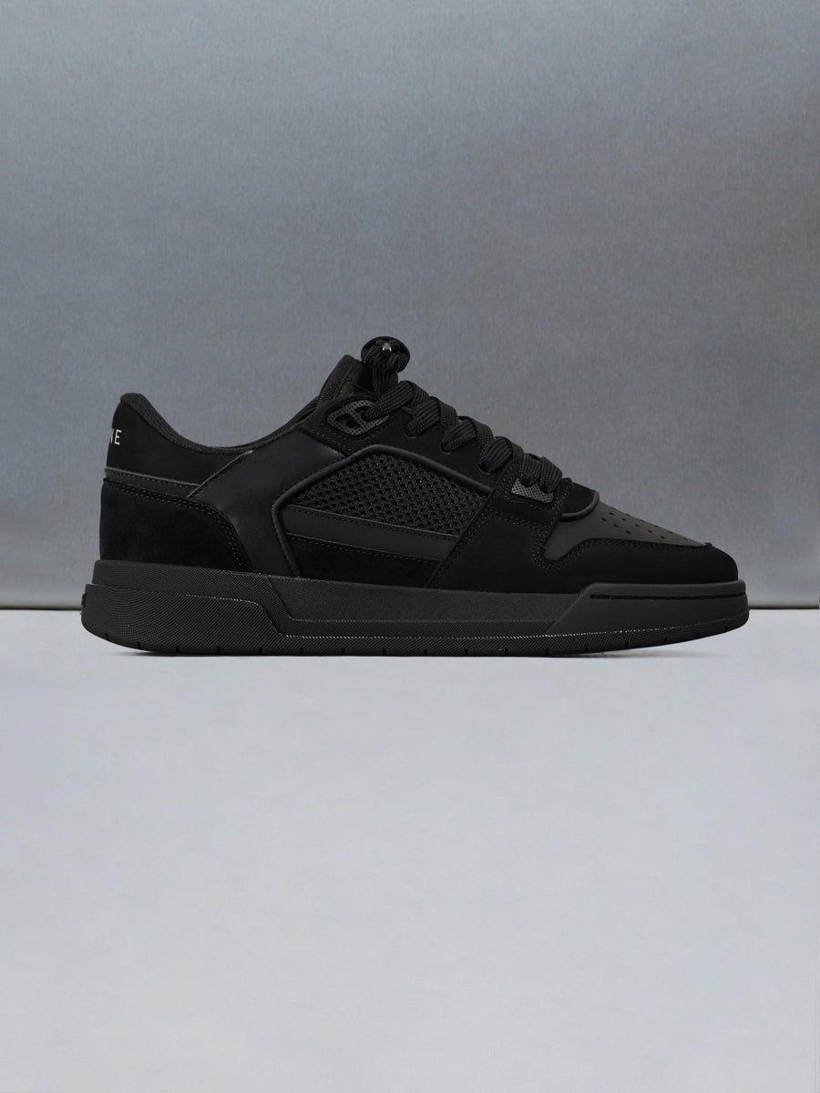 Basket Trainer in Triple Black | ARNE UK