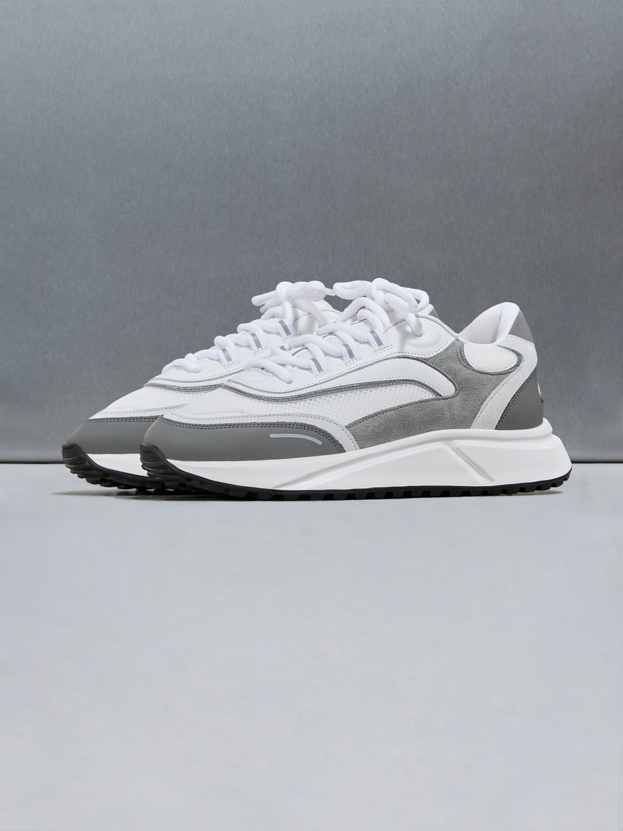 Technical Runner 2.0 in White Grey | ARNE UK