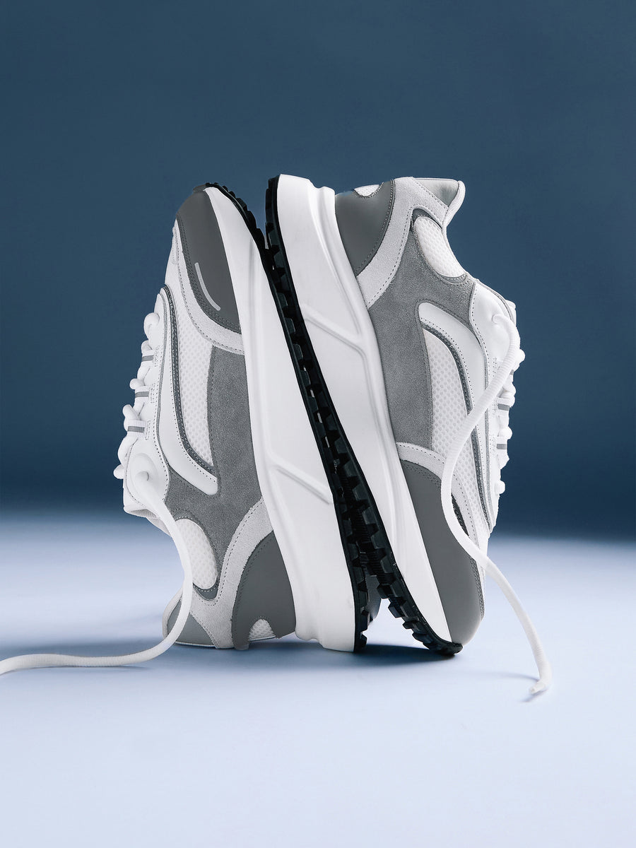 Technical Runner 2.0 in White Grey | ARNE UK