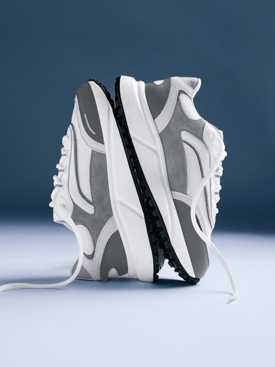 Technical Runner 2.0 in White Grey | ARNE UK