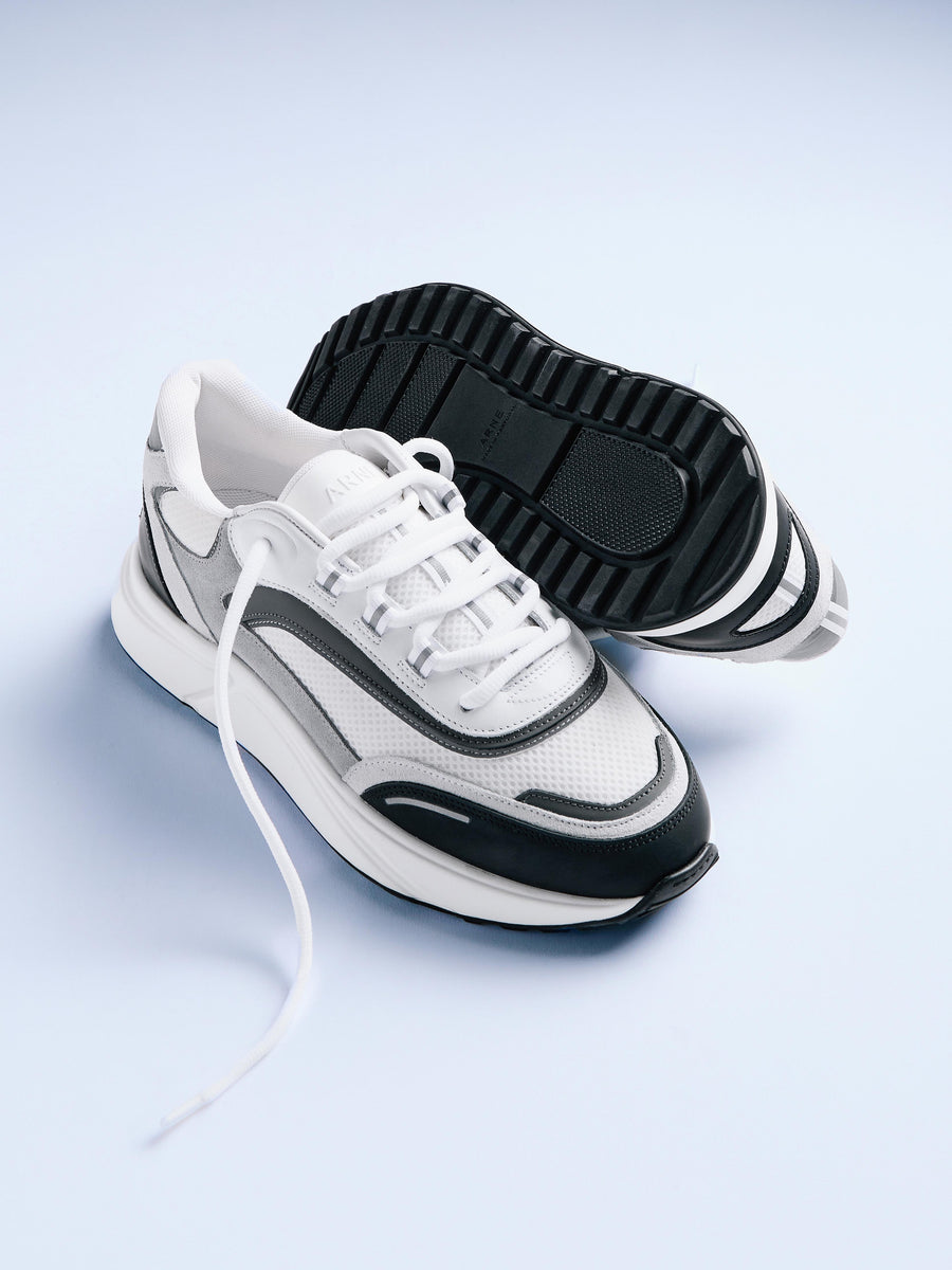 Technical Runner 2.0 in White Black | ARNE UK