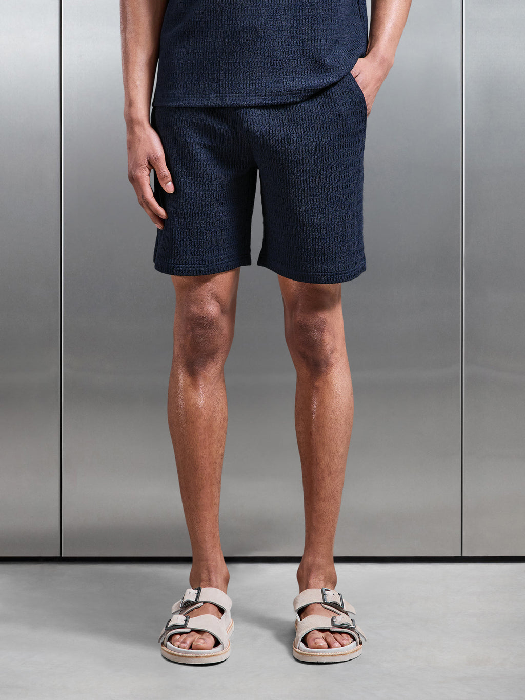 To The Beach Short in Navy | ARNE UK
