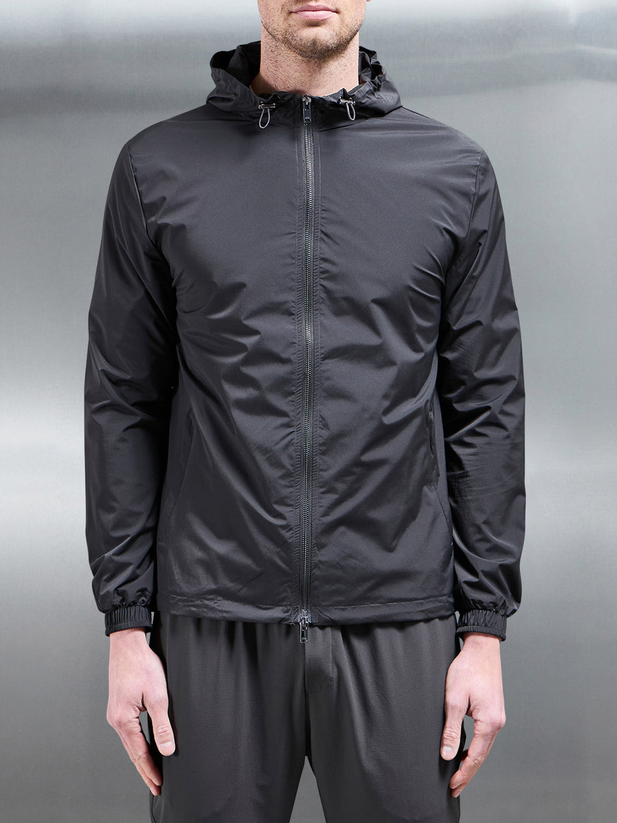 Utility Shell Windbreaker in Grey | ARNE UK