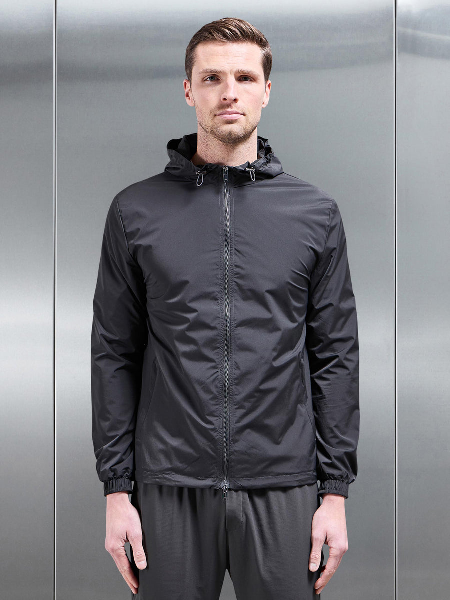 Utility Shell Windbreaker in Grey | ARNE UK