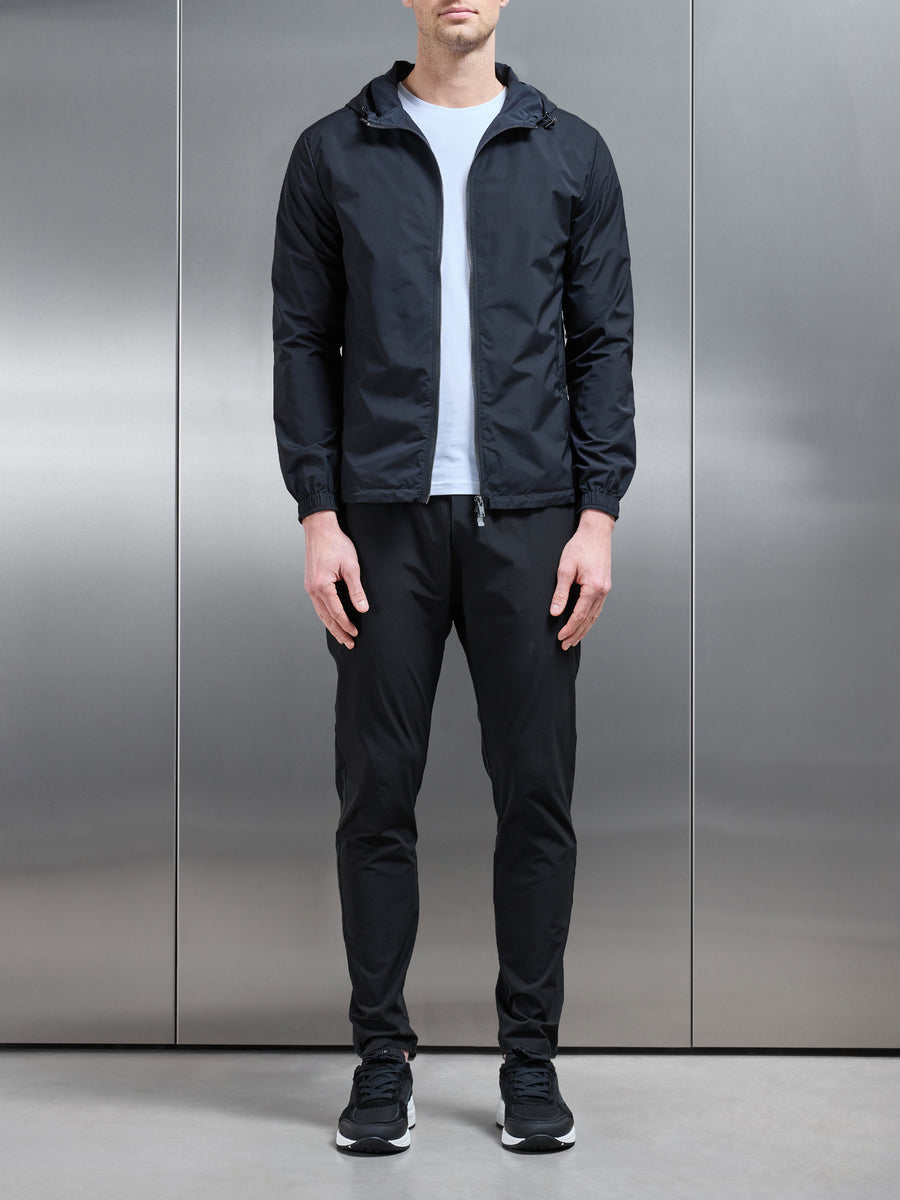 Utility Shell Windbreaker in Black | ARNE UK