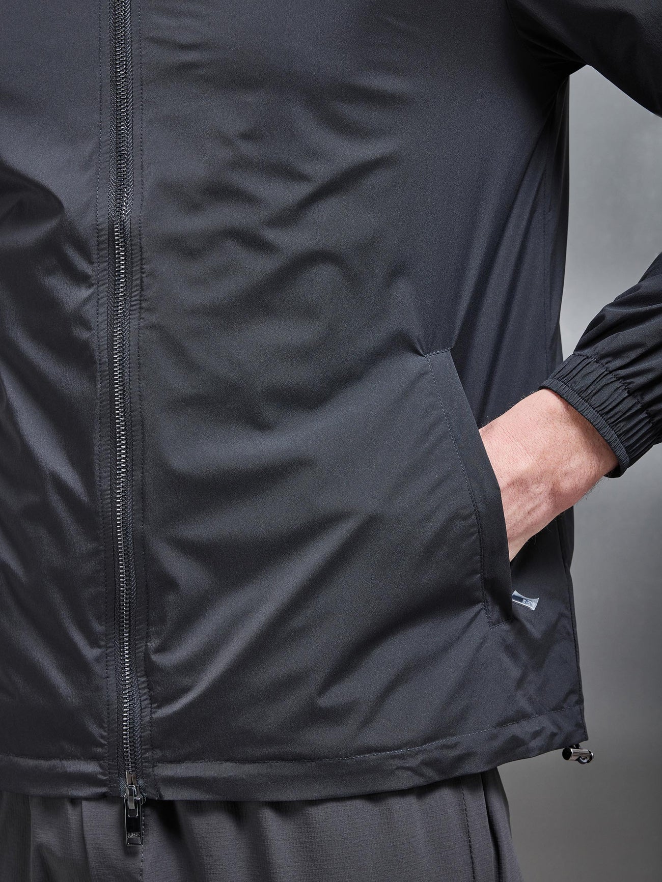 Utility Technical Shell Windbreaker in Grey | ARNE AE