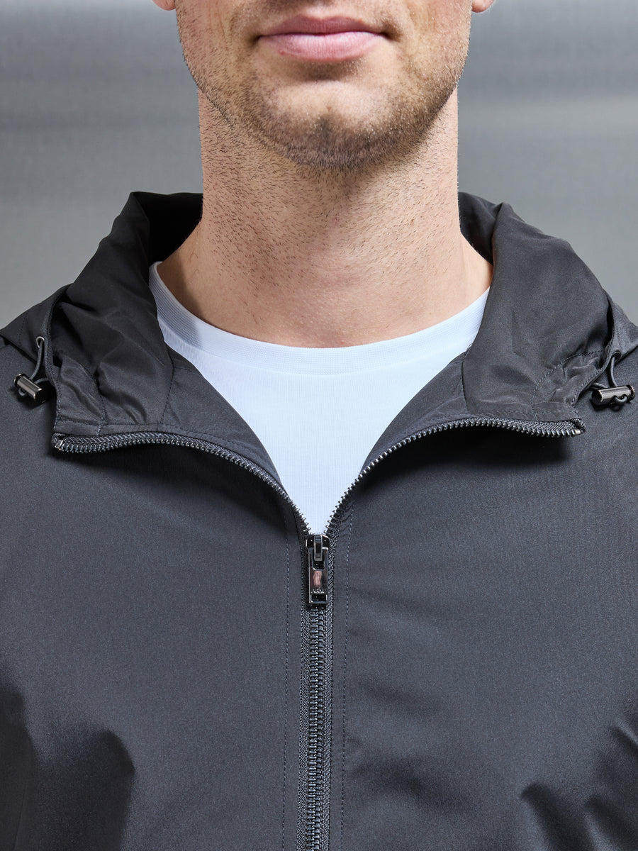 Utility Shell Windbreaker in Grey | ARNE AU