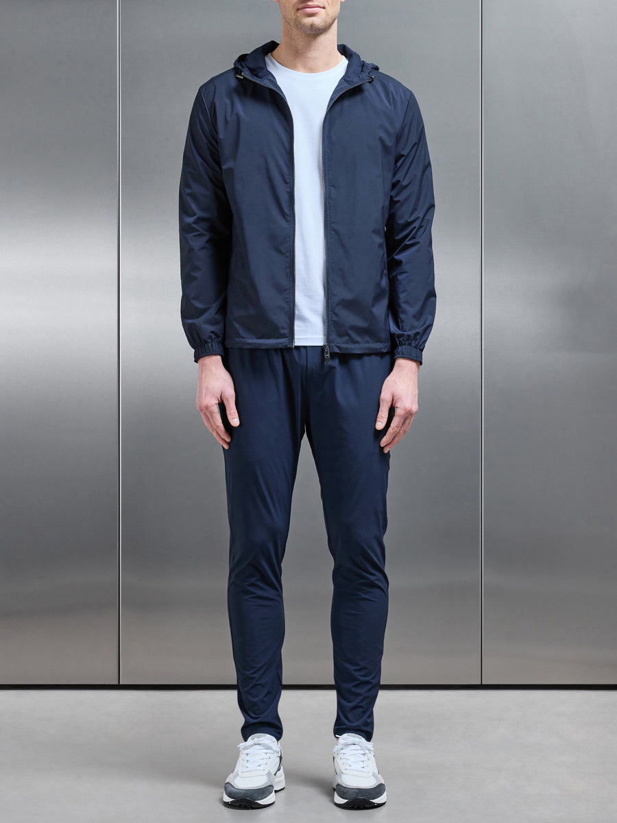 Utility Shell Windbreaker in Navy | ARNE UK